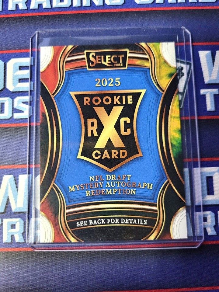 2024 Select XRC TRAVIS HUNTER 2025 Mystery Autograph Tie-Dye Redemption ...