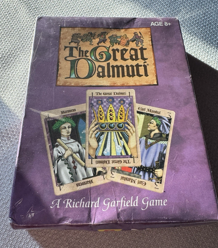 Sealed The Great Dalmuti Card Game A Richard Garfield Game Hasbro Ages ...