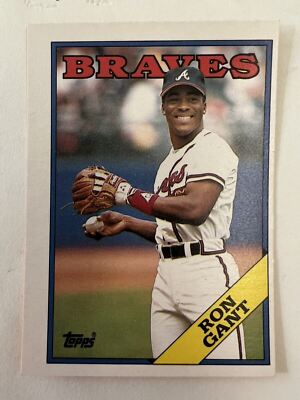 1988 Topps Traded #39T Ron Gant Rookie Card Atlanta Braves | eBay