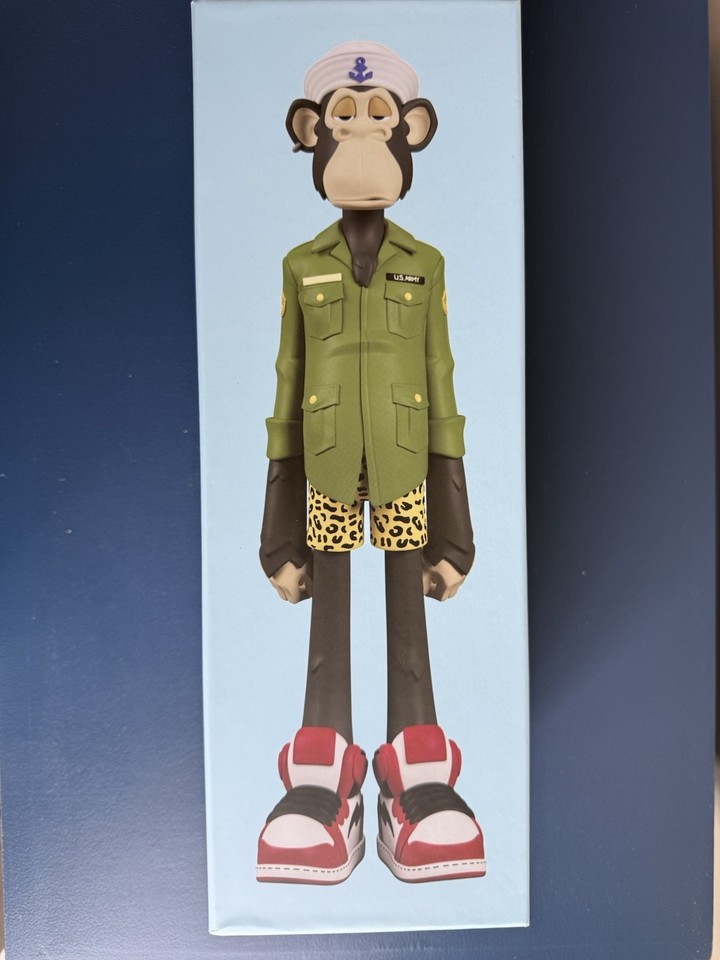 Superplastic x Bored Ape Yacht Club 13" Figure SUPERBORED BAYC Skipper ...