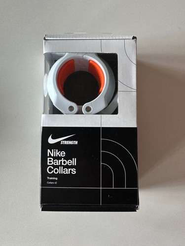 NIKE Strength BARBELL COLLARS TRAINING STRENGTH WEIGHT LIFTING BAR New ...