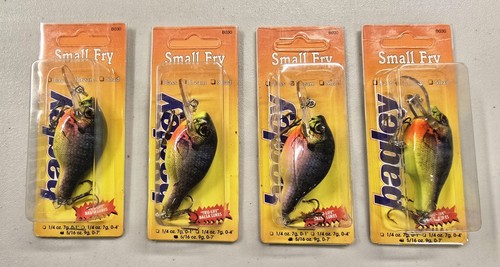 (4) BAGLEY Small Fry Wood Crankbait Lures P-3DF1-BR9 Bream - All New in ...