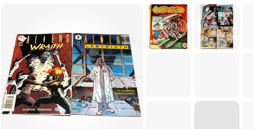 3 Aliens Wraith Labyrinth/Condorito Comics 1990's Fine-Very Fine ...