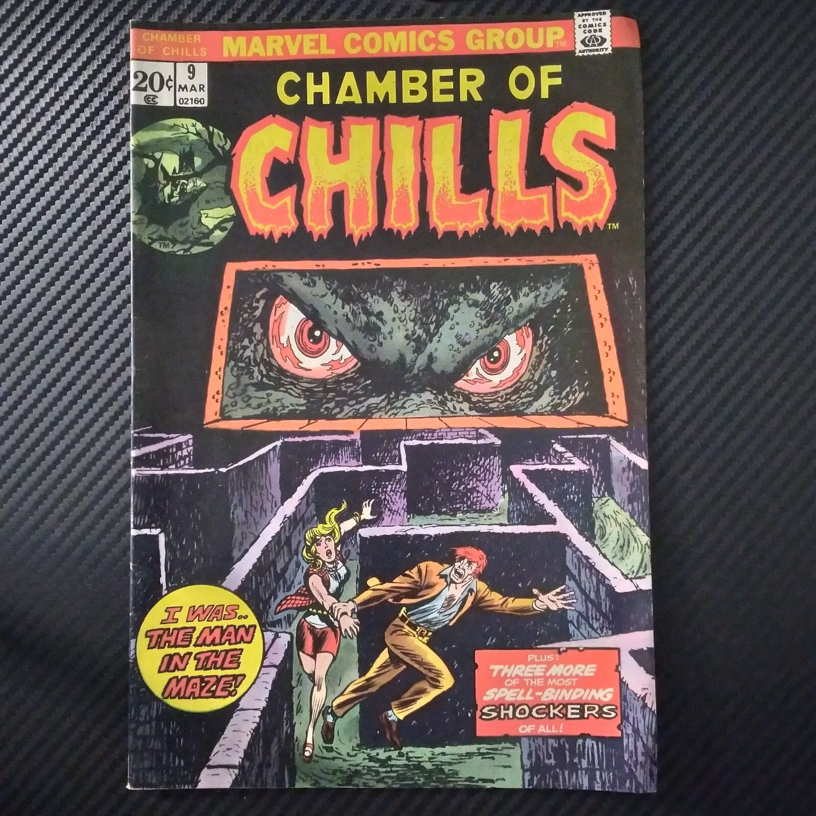 1973 Chamber of Chills Marvel Comic Book #9 "The Man in The Maze" | eBay