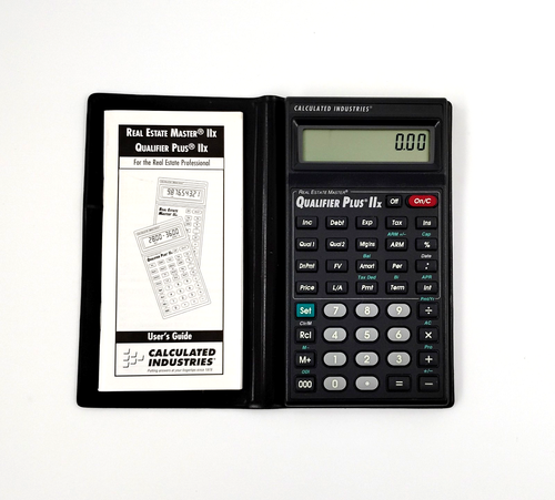 Calculated Industries Real Estate Master Qualifier Plus IIx Calculator 3125 | eBay
