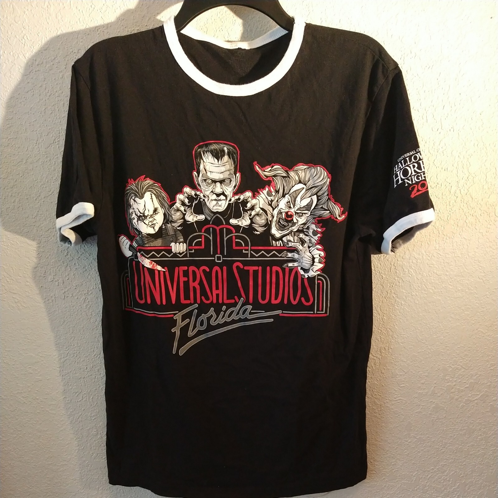 Universal Studios HHN 2021 .Retro Ringer Shirt.Jack,C… - Gem