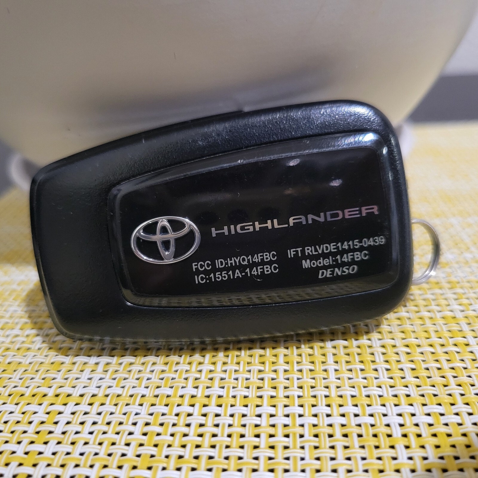 Toyota DENSO Key Fob Hyq14fbc 2019 Rav4- 4 Button for sale online | eBay