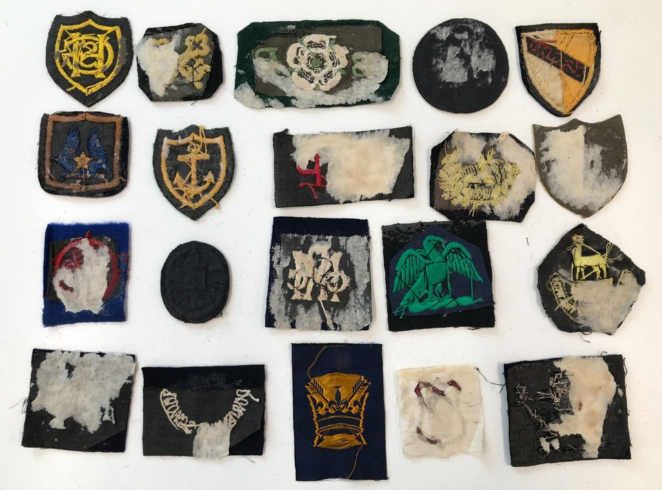 Job Lot x 20 Vintage Cloth Badges Assorted Schools, University's Clubs ...