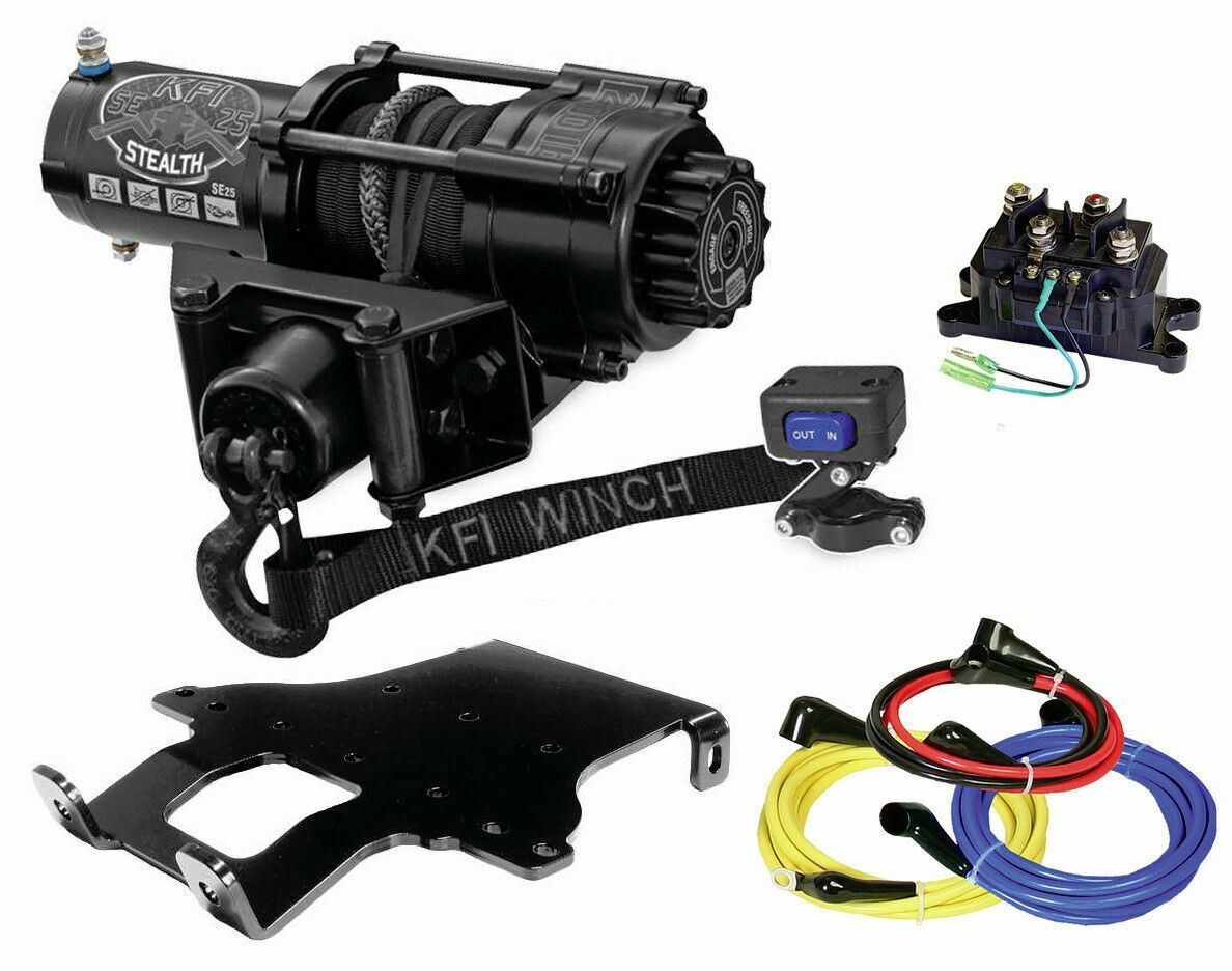 KFI SE25 2500 lb winch & mount kit fits Honda 650 680 Rincon (FA/FGA ...