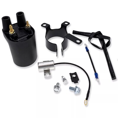 Ignition Coil Kit Fit Onan Points Model Engine 166-0772 BF B43 B48 NHC ...