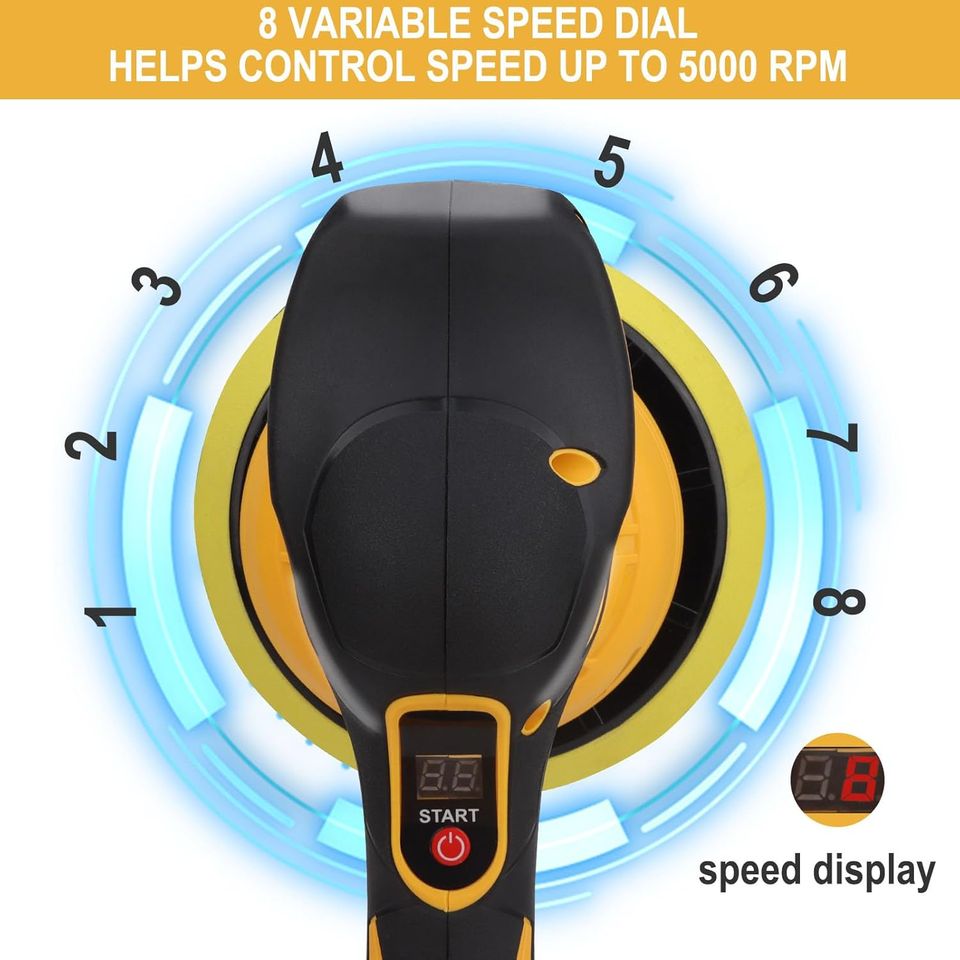 Buffer Polisher for Dewalt 20V Battery, 8 Variable Speed Polishers and Buffers P | eBay