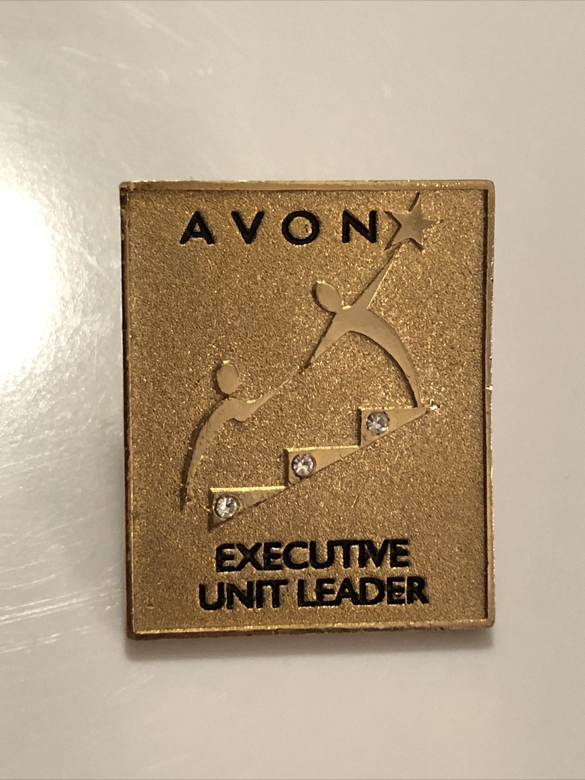 Avon Executive Unit Leader Lapel Pin - Gem