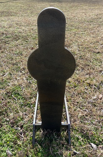 3/8" AR500 Reactive Mini Pepper Popper Metal Steel Shooting Target w ...