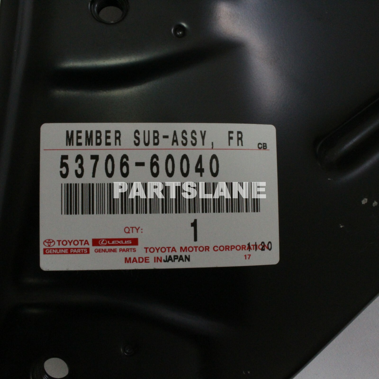 Toyota Land Cruiser GRJ HZJ VDJ OEM Front Left Apron Cowl Member 53706 ...