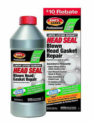 Bar's Leaks HG-1 HEAD SEAL Blown Head Gasket Repair | eBay