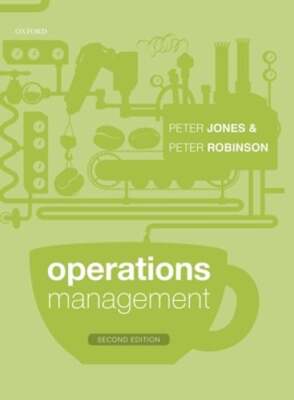 Operations Management by Peter Jones: Used 9780198724353| eBay