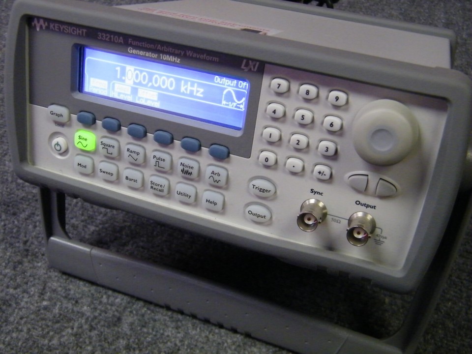 Keysight Agilent 33210A 10Mhz 14bit Precision Function Waveform Signal ...