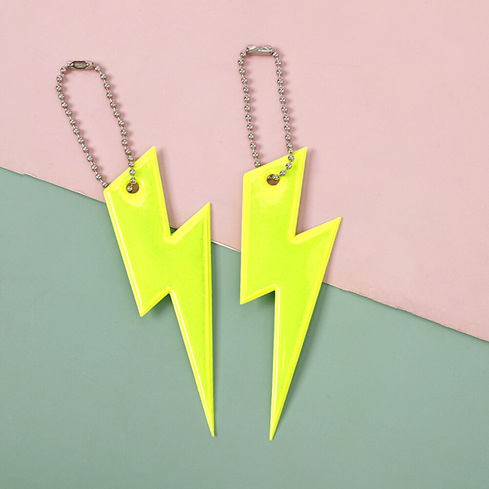 20pcs Kids Luminous High Visibility Schoolbag Pendant Safety Reflector ...