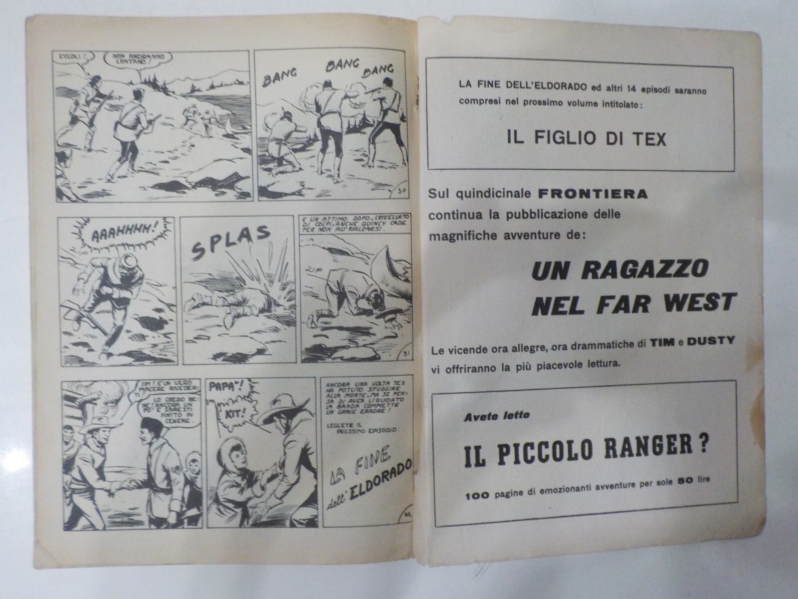 Tex n 11 con Difetto Stampa Originale Spillato NON Censurato COMPRO ...