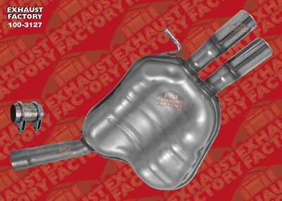 REAR MUFFLER ASSEMBLY FITS 2014-2018 VOLKSWAGEN JETTA 1.8L ENG ...