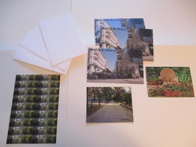 VIENNA AUSTRIA SOUVENIRS 26 ITEMS MAGNET STATIONERY POST CARD STICKERS ...
