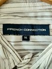 French Connection striped long sleeved cotton shirt size XL | eBay UK