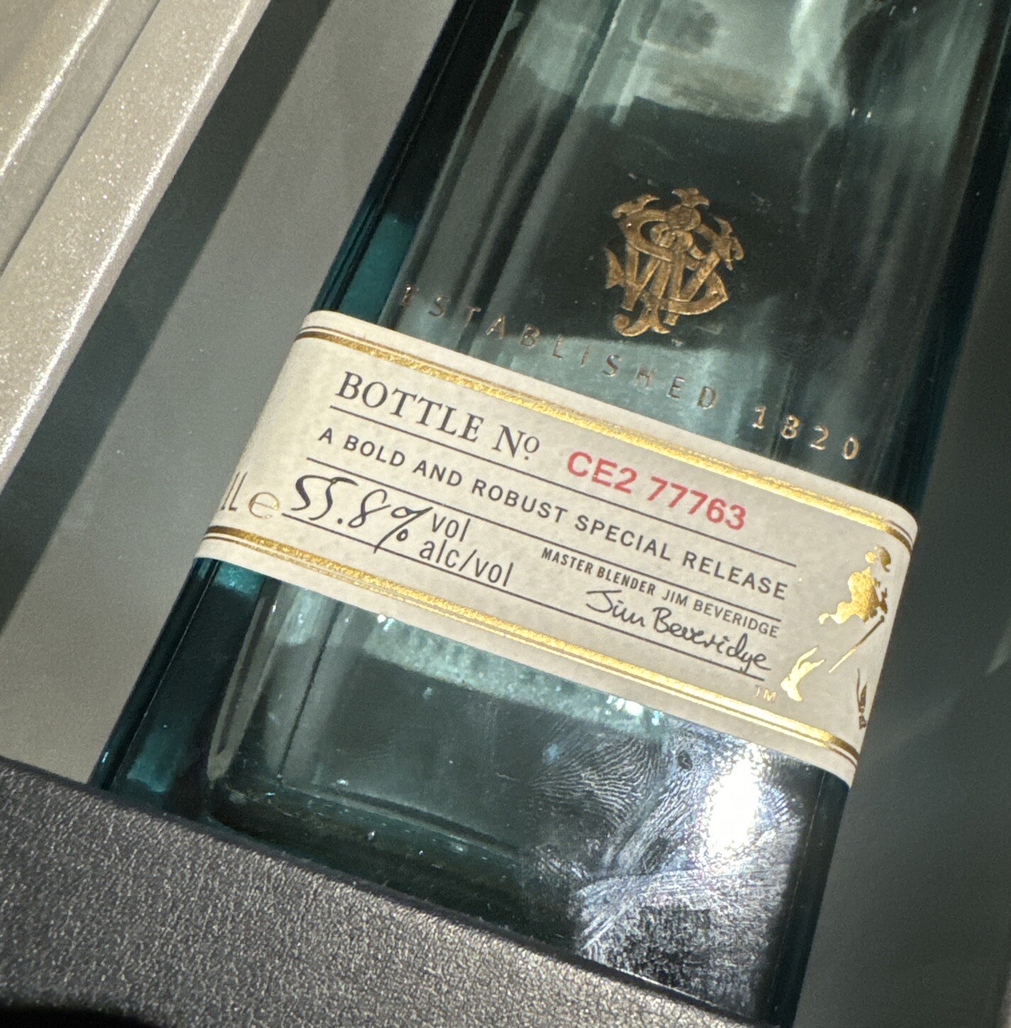 Johnnie Walker Blue Label The Casks Edition 1lt Empty Bottle | eBay