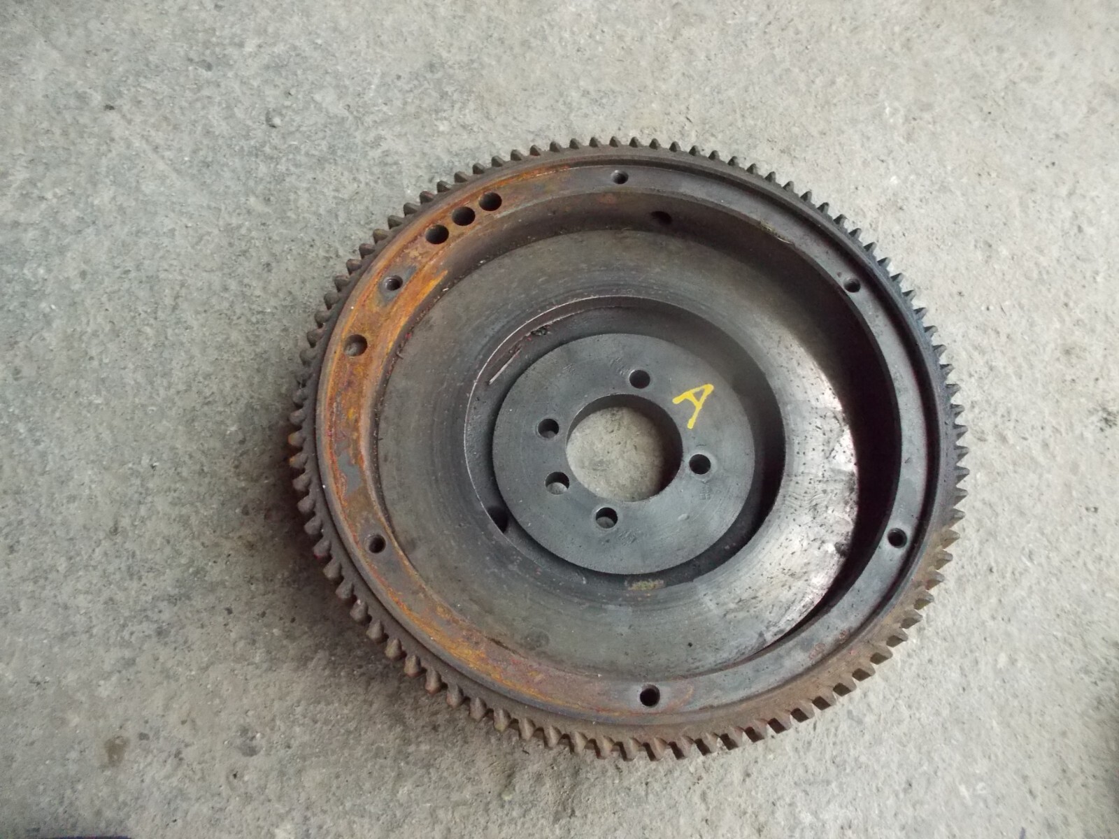 Farmall A B IH Tractor engine motor flywheel w/ starter ring gear | eBay