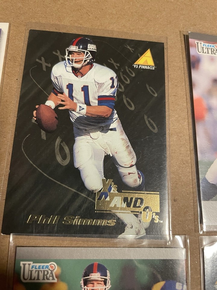 A lot of football cards 13 Card Phil Simms Dan Marino Joe Montana ...