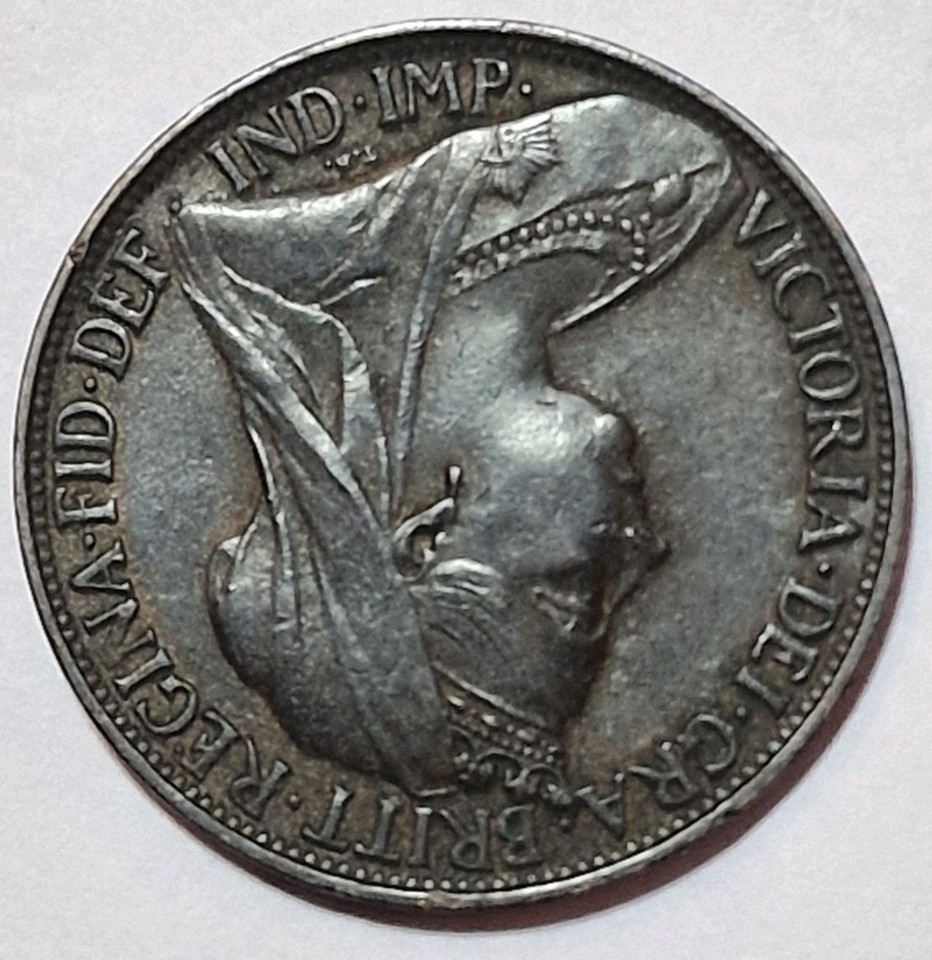 1898 British Victoria Farthing Coin - EF | eBay UK