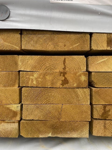 8X2 PRESSURE TREATED TIMBER JOIST C24 STRENGTH GRADED - 6.0M LENGTHS ...