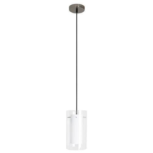 Modern 1-Light Pendant Fixture, Efficient Lighting, EL-506-CRM, LED/CFL ...