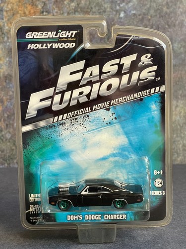 Greenlight GREEN MACHINE FAST & FURIOUS DOM'S DODGE CHARGER Series #3 ...