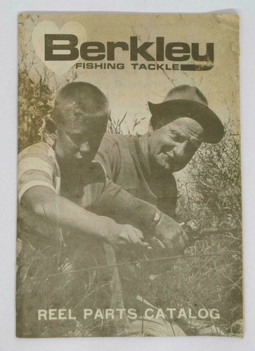 Vintage Berkley Fishing Tackle Reel Parts Catalog Spirit Lake Iowa ...