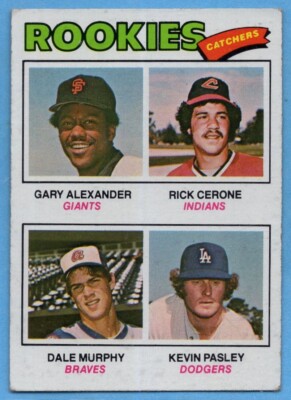 1977 Topps #476 Dale Murphy VG-VGEX+ ROOKIE RC Atlanta Braves A8739 | eBay