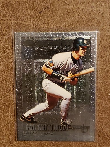 1995 Topps Embossed Baseball Don Mattingly #115 Yankees | eBay