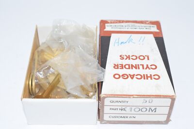 Pack of 46 NEW Chicago Lock Co. K100M Master Key Blanks | eBay
