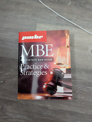 New Condition pmbr MBE Multistate Bar Exam practice & strategies, 2016 ...