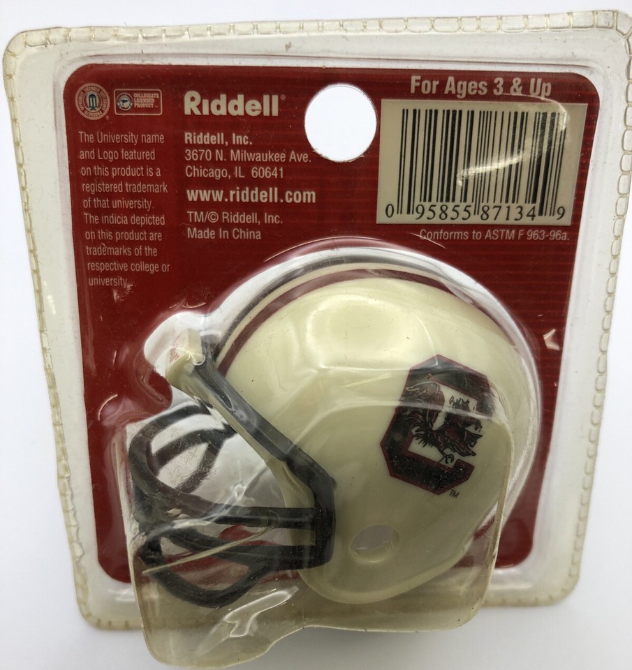 North Carolina State Throwback Football Ridell Pocket Pro Helmet NCAA ...