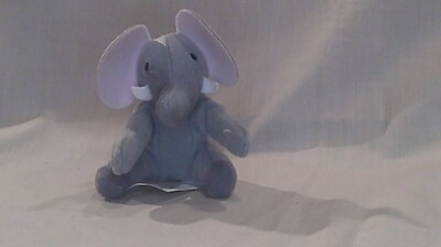 Only Hearts Pets, Sitting Elephant, Gray with Pink Ears | eBay