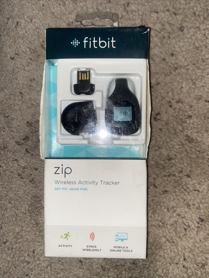 Fitbit Zip Activity Tracker Steps Sleep Fitness New (IOB) New Batt ...