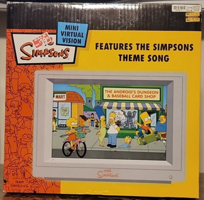 The Simpsons - Mini Virtual Vision Springfield Theater Vintage 2003 | eBay