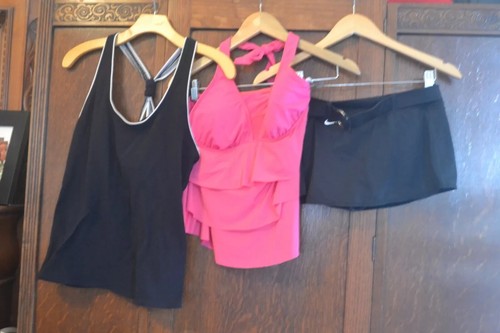 LOT OF 2 TANKINI OUTFITS BY LAND'S END, KENNETH COLE REACTION, NIKE ...