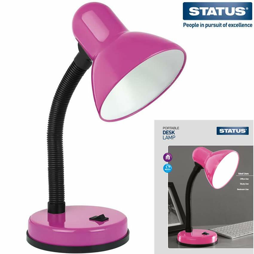 Status PALMA DESK LAMP Portable Angled Indoor HOME / Office Table Desk ...
