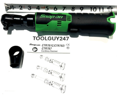 SNAP ON TOOLS CTR762 DB HI-TORQUE 3/8"Dr GREEN Cordless 14.4V Ratchet TOOL ONLY | eBay