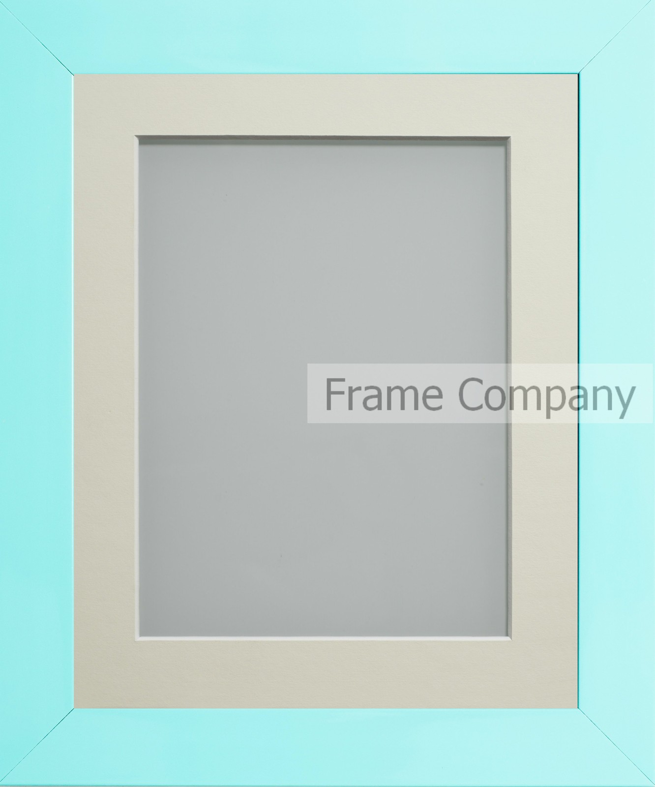 Aqua Blue Picture Frame Bright Glossy Candy Range Photo Frames with ...