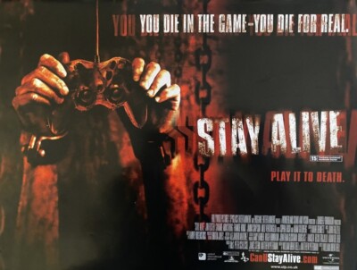 STAY ALIVE (horror film): Original UK Mini Quad Cinema Poster, in mint ...