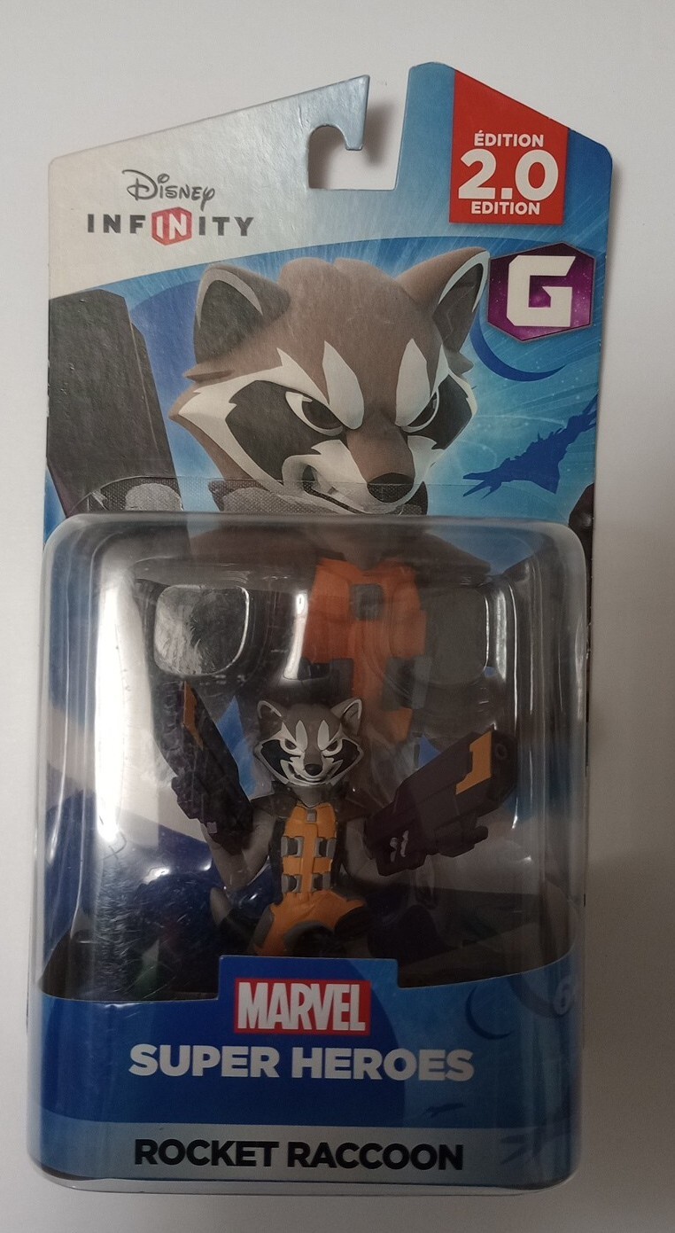 Disney Infinity 2.0 Edition Rocket Raccoon Action Figure - 120564 for ...
