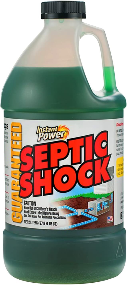 Septic Shock – Septic Tank Treatment, Drain Cleaner Liquid Clog Remover ...