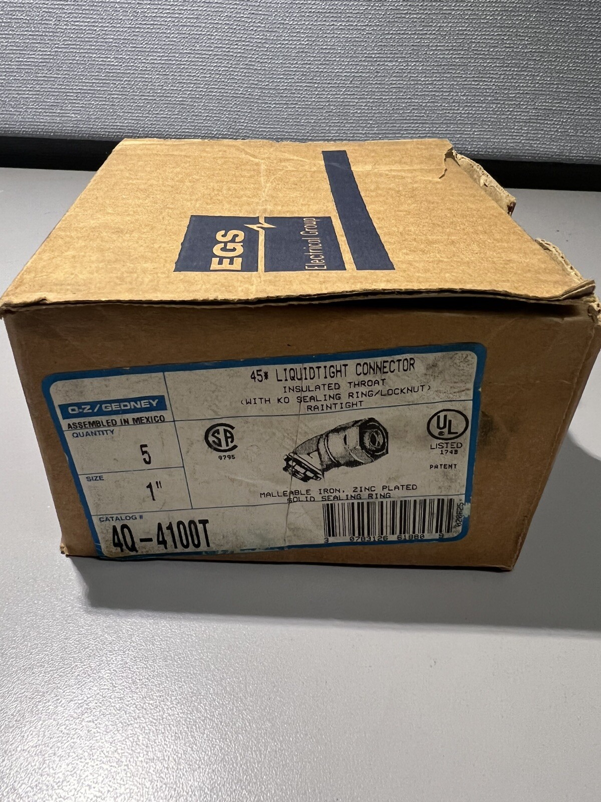 OZ-G 4Q-4100T 1" 45D INSULATED LIQUIDTIGHT CONNECTOR | eBay